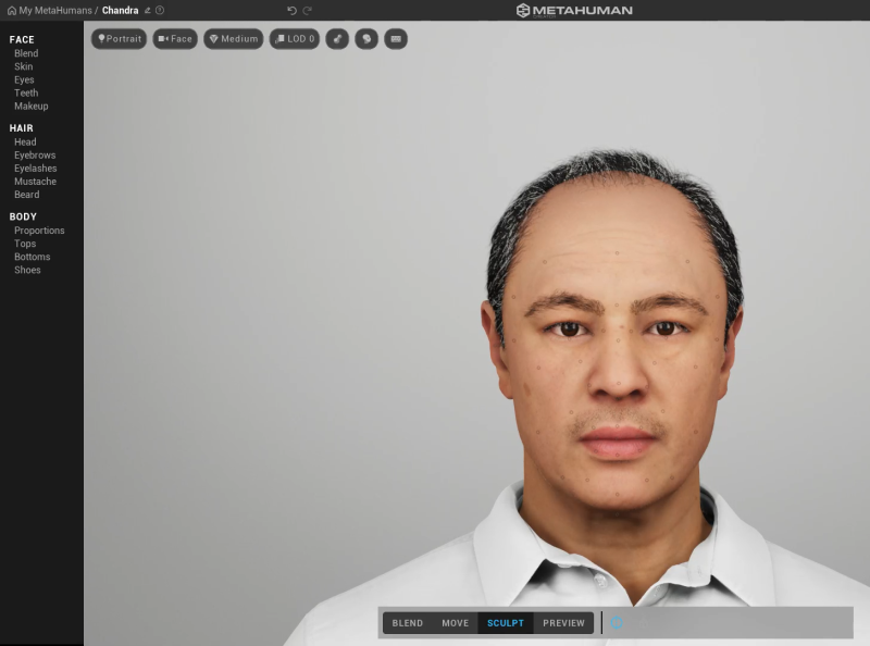 3D METAHUMAN CHARACTER, METAHUMAN AVATAR, 3D CHARACTER MODELING by ...