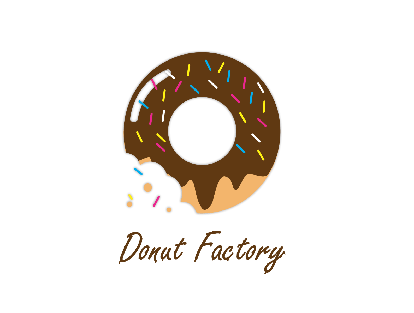 Donut Factory Logo by Aergul on Dribbble