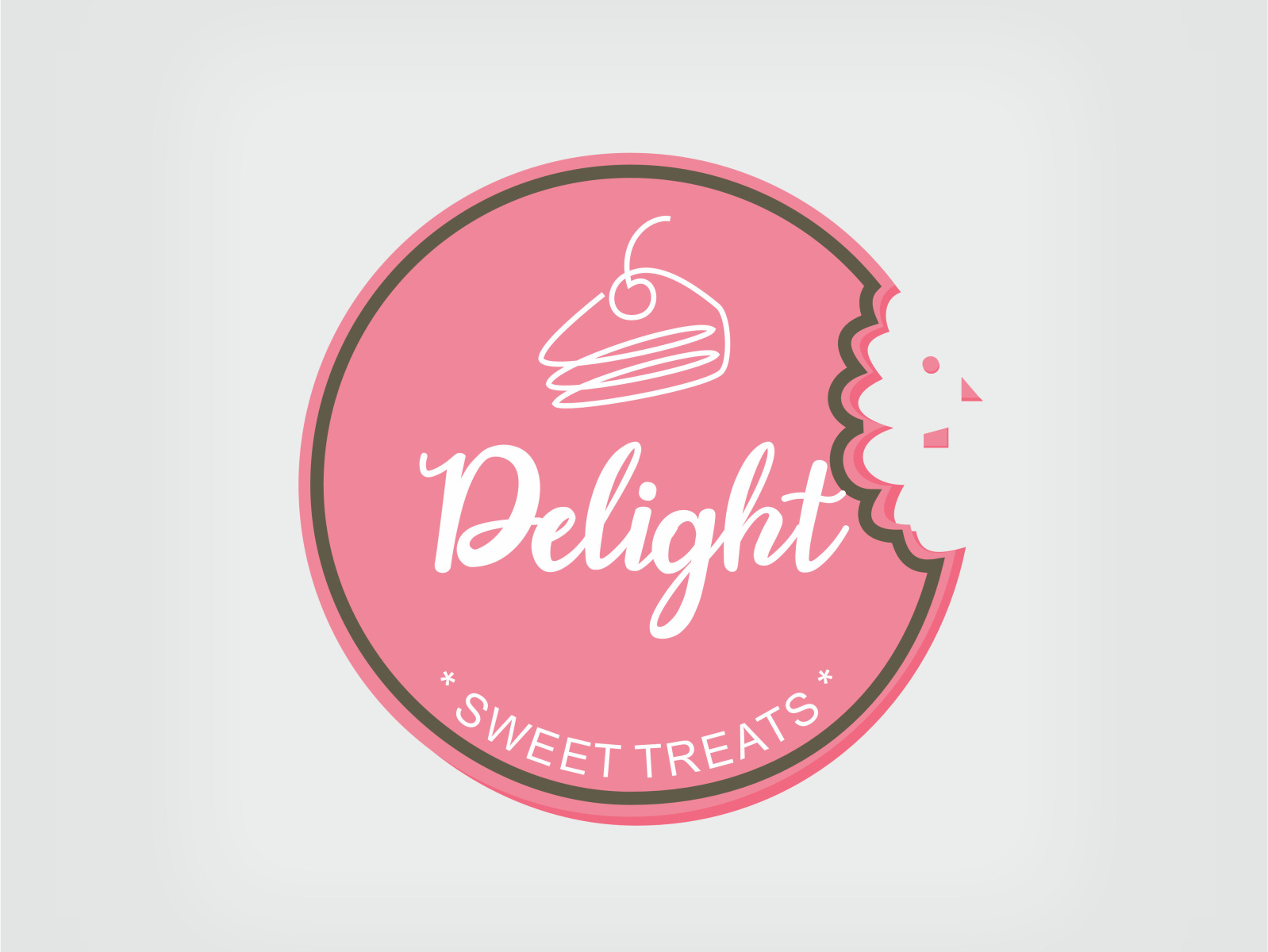 Delight Logo Design by Aergul on Dribbble