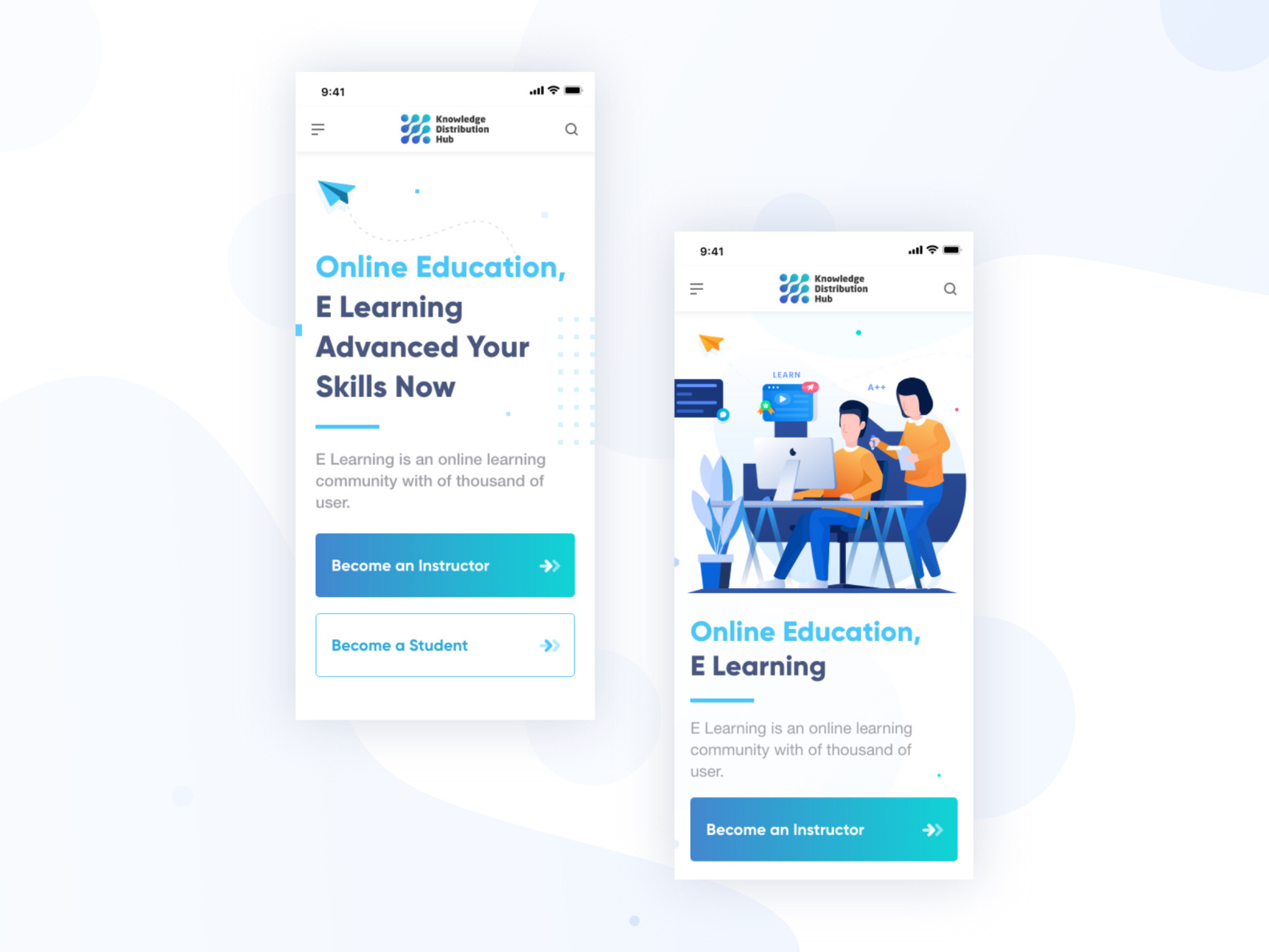 E Learning App by Lye Hoe on Dribbble