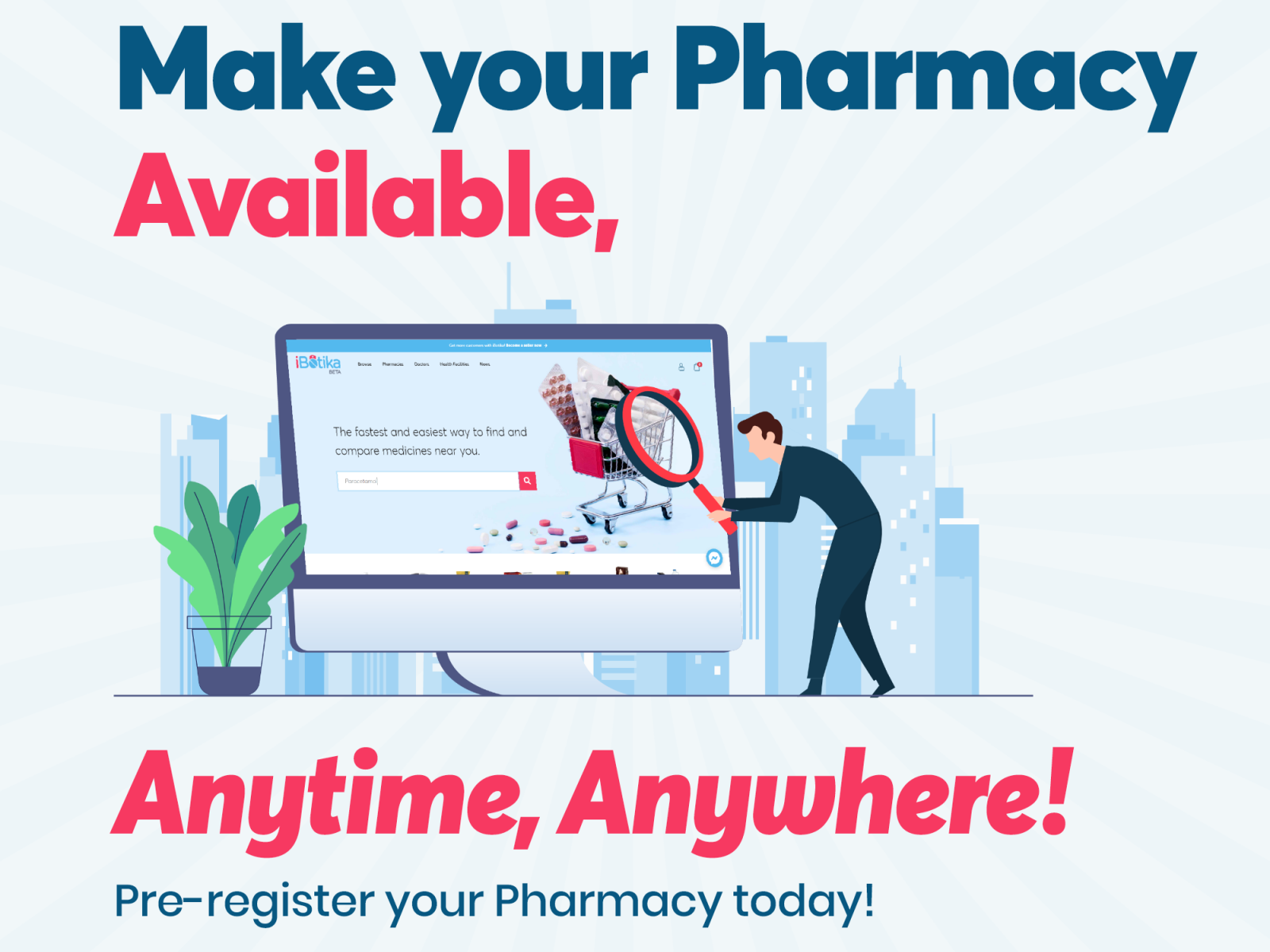 Make your application available! by Danica Timtim on Dribbble