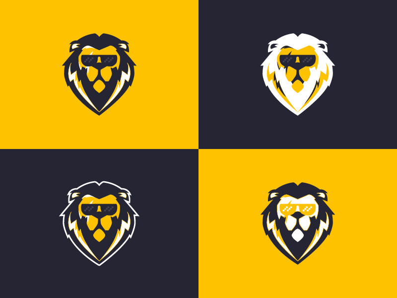 Snap Lion logo by Myrtille on Dribbble
