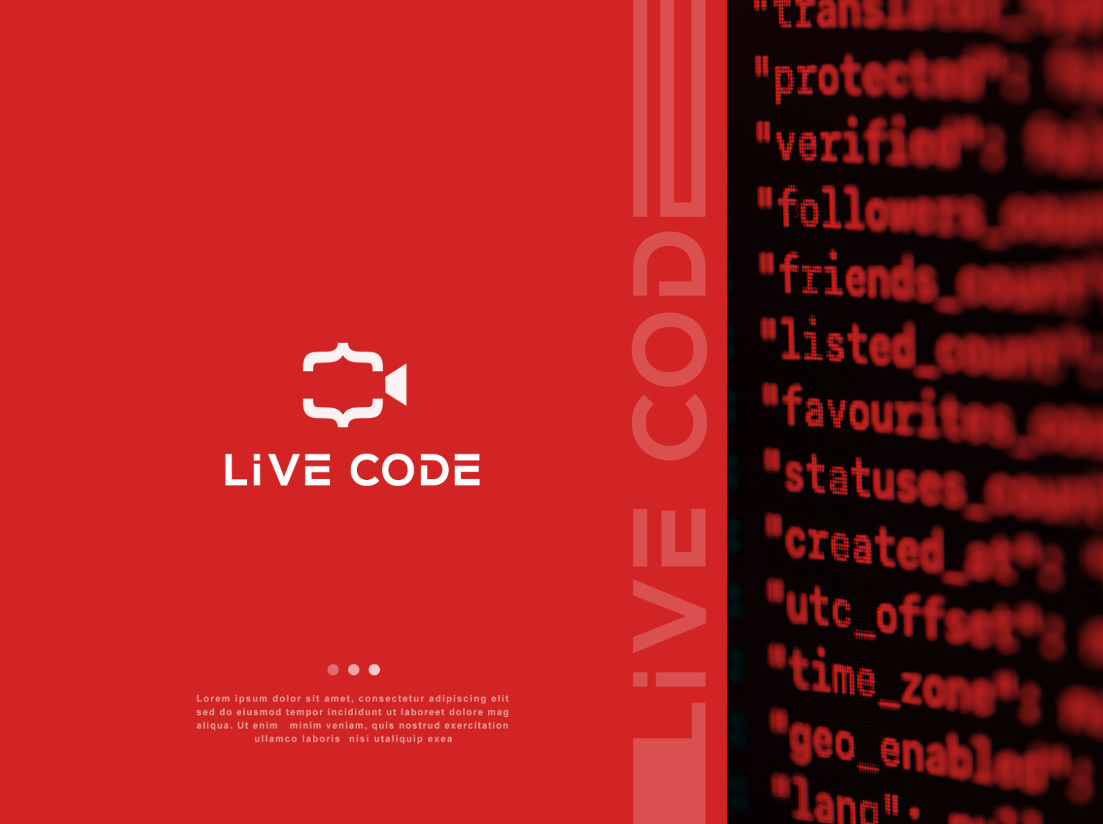 Live Code logo by Sakibart 󱢏 on Dribbble