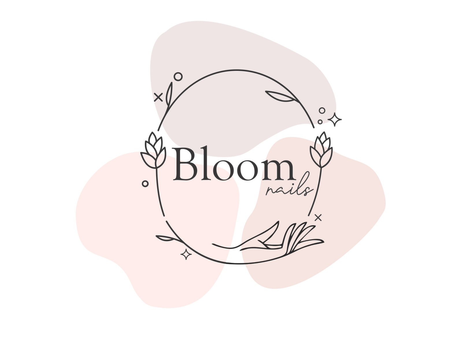 logo NAILS by Virginia on Dribbble