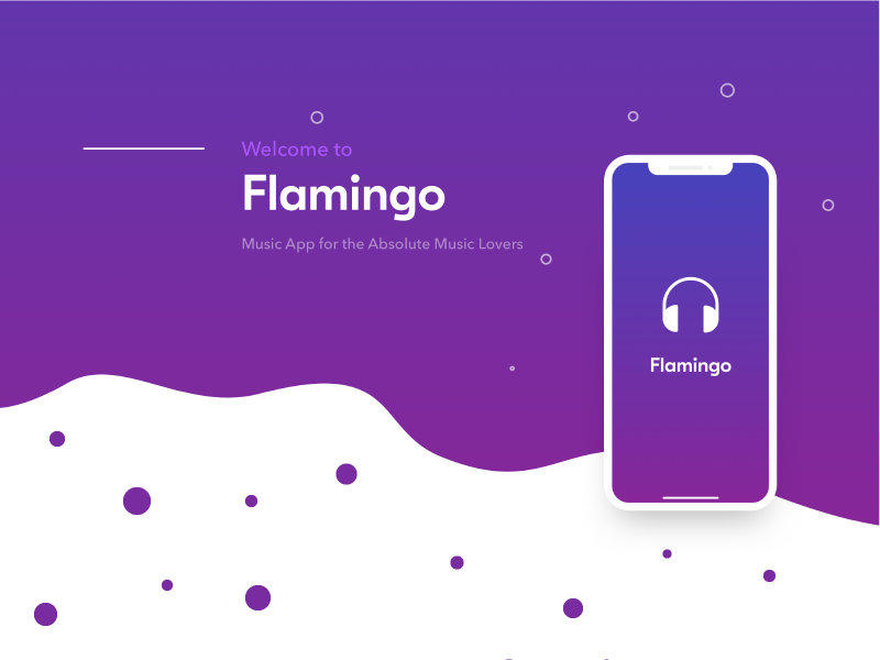 Flamingo - Music App by Mohammed Anas on Dribbble