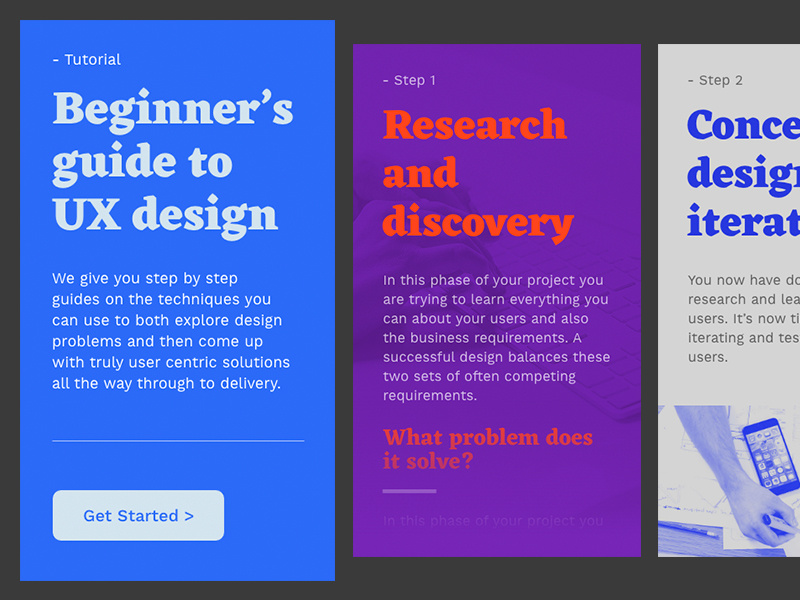 UX Guide for beginners by Chris Casey on Dribbble