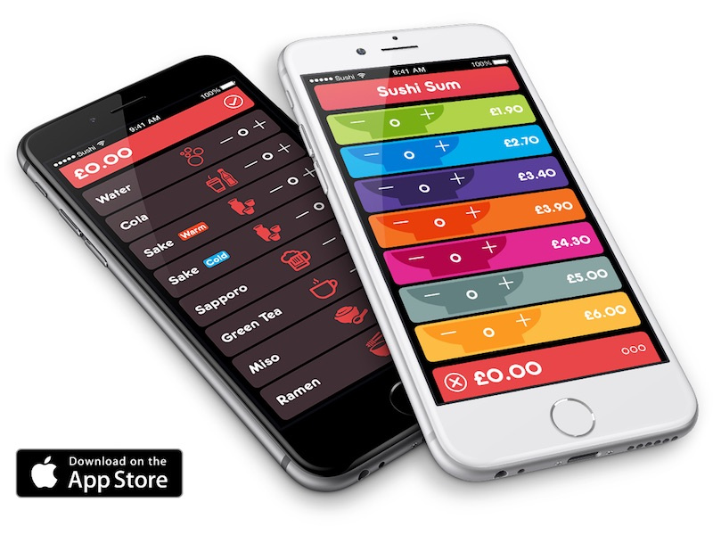 Sushi Sum Screens by Boback Shahsafdari on Dribbble