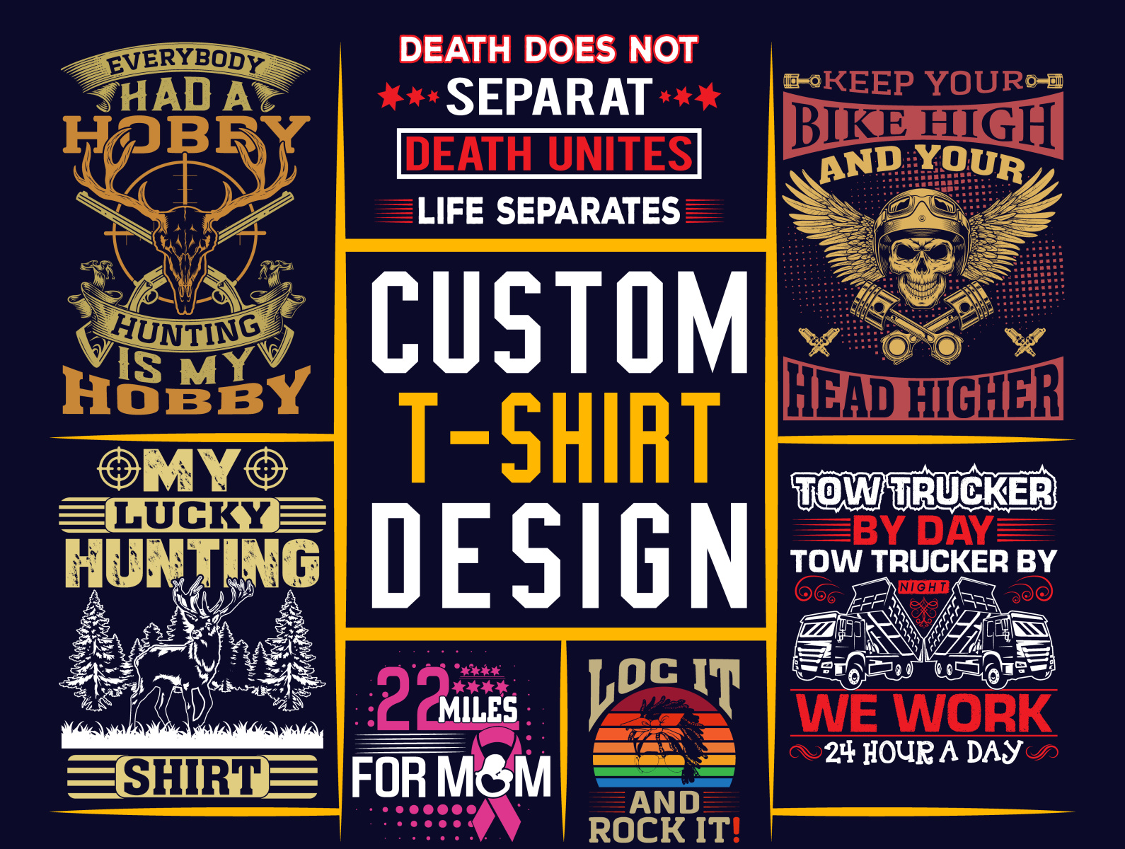 this is my new custom t-shirt design bundle by Nahid Hassan Noyon on ...