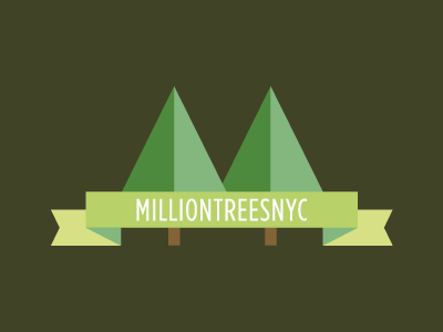 Logo - MillionTreesNYC by Andrea Passera on Dribbble