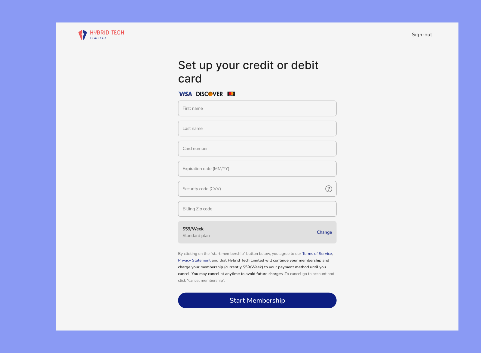 Credit card checkout page by Chukwuma Okafor on Dribbble