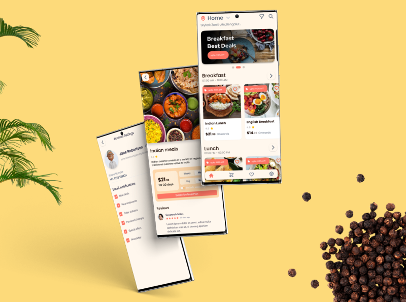 FoodieGo A Food Delivery Application by Martyajeet Dash on Dribbble