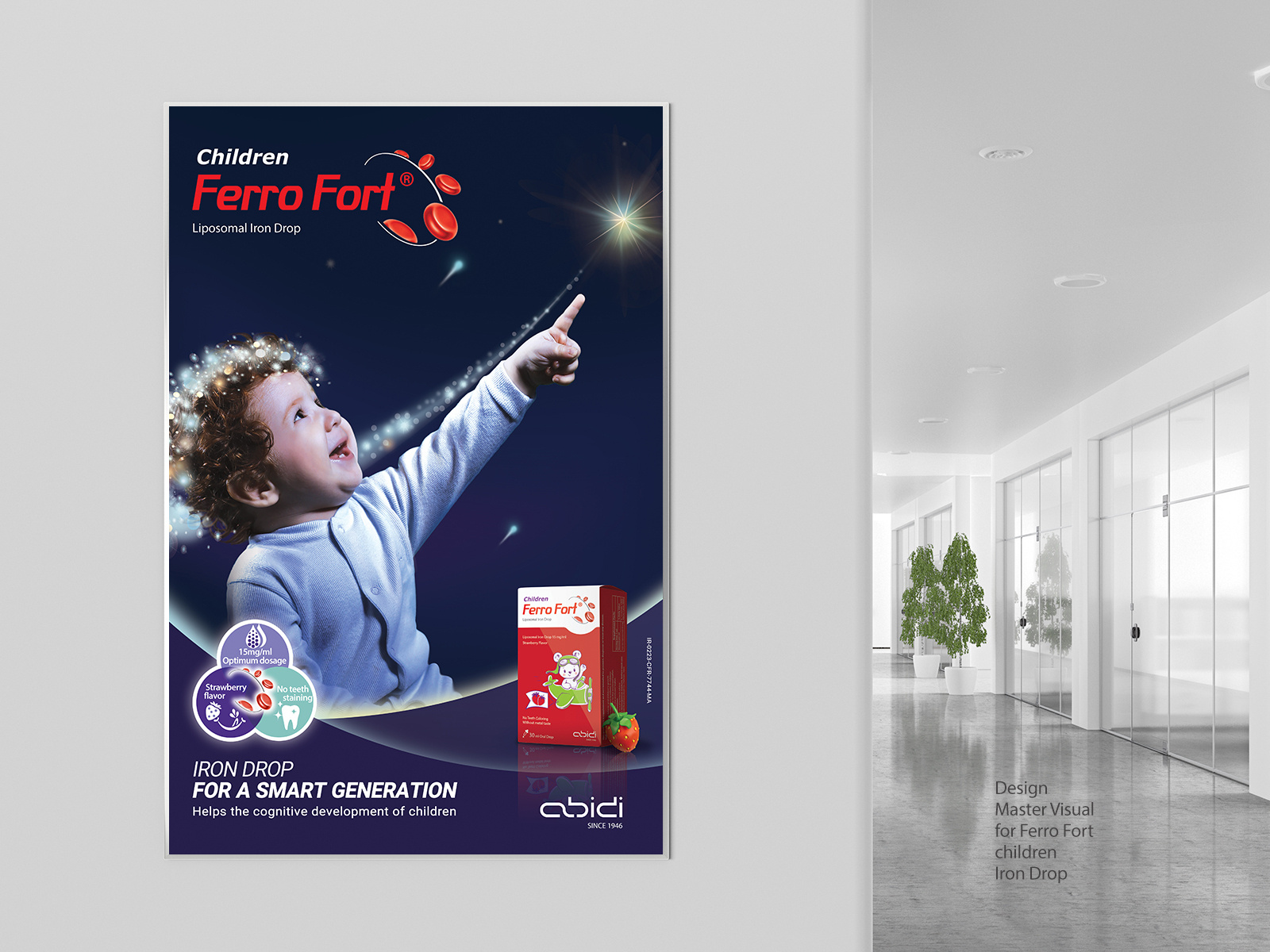 Poster design | pharmaceutical company by Sepideh kashfi on Dribbble