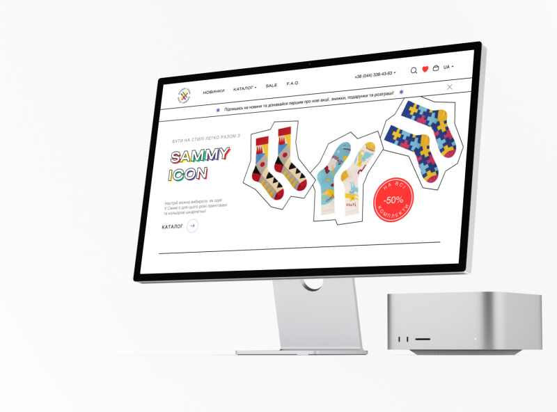 E-commerce website design by Nadiia Hrybenshchykova on Dribbble