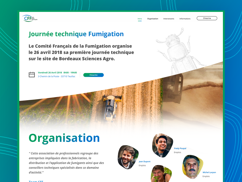 Website - CFF by Robin Lopez on Dribbble