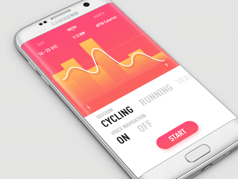 Running by Jiangnanli on Dribbble