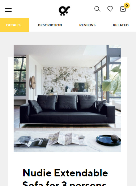 Responsive product page by Virgil Pana on Dribbble