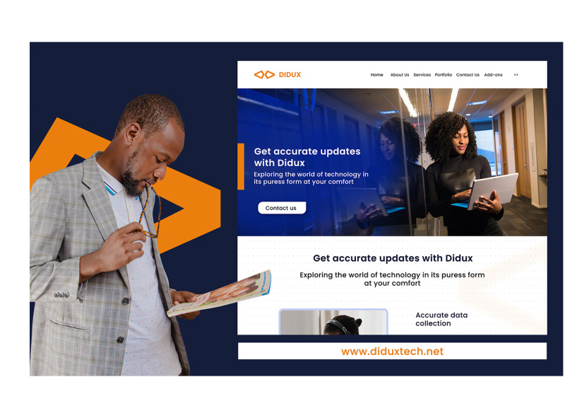 Web UI design for Didux by Ibemere Victoria Ugoma on Dribbble