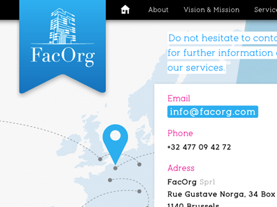 Facorg by Julien Hoste on Dribbble