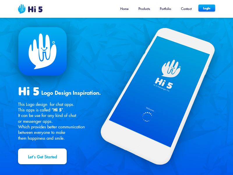 Hi 5 Logo Design Inspiration by DesignSign™ Agency on Dribbble