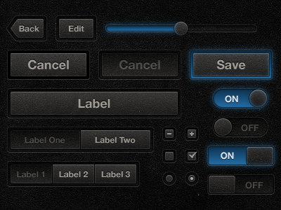 Black Magic Paper UI by Rens Jansen on Dribbble