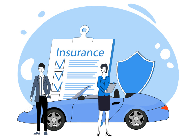 Car insurance by ANDREI NIKOLAEV on Dribbble