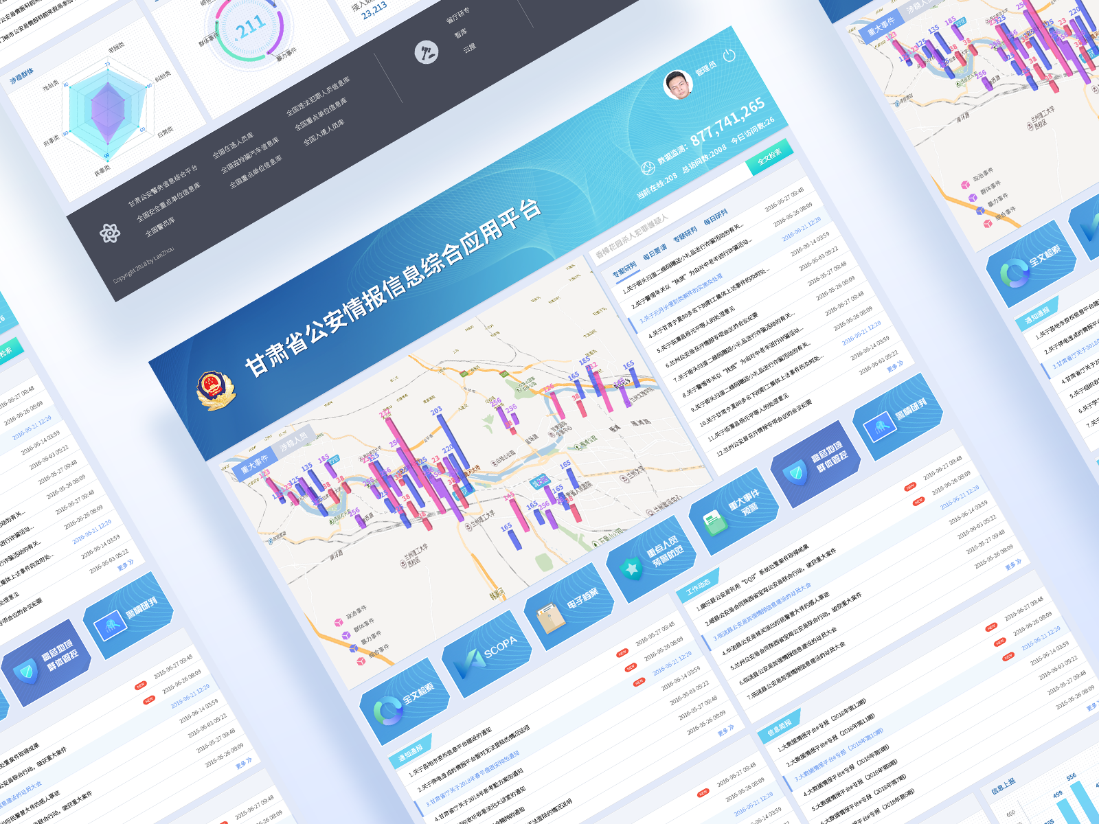 Early Warning Platform LIGHT by CYY on Dribbble