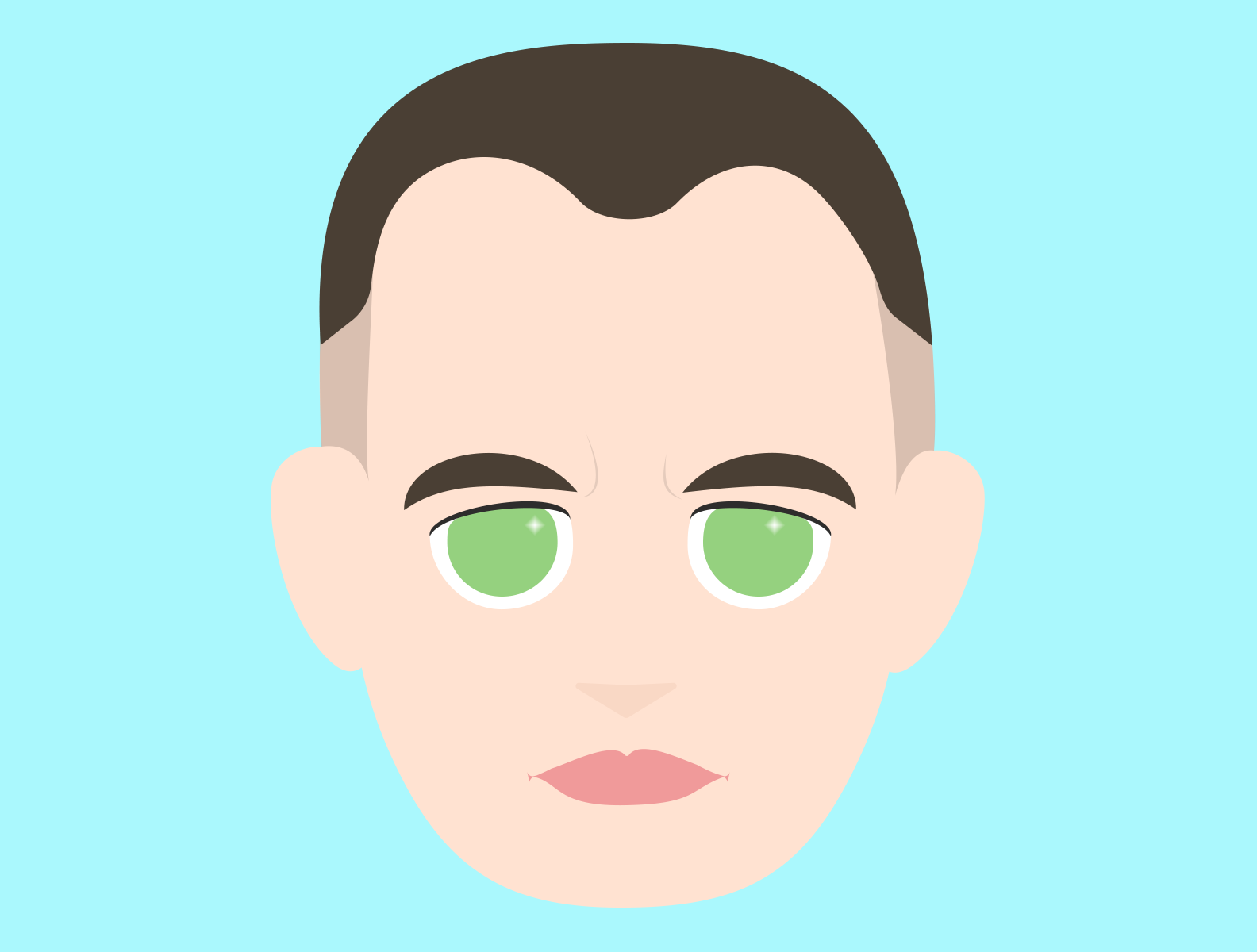 Avatar Picture Icon Flat Design Portraits by Alina Vardzigulova on Dribbble