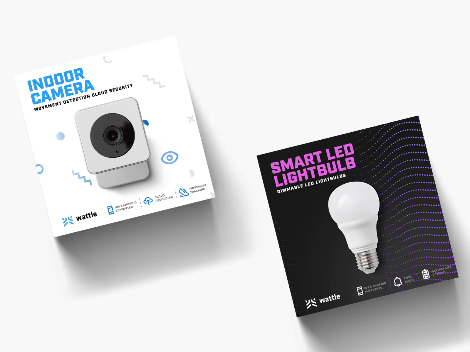 Wattle Device Packaging Design by EuroART93 on Dribbble