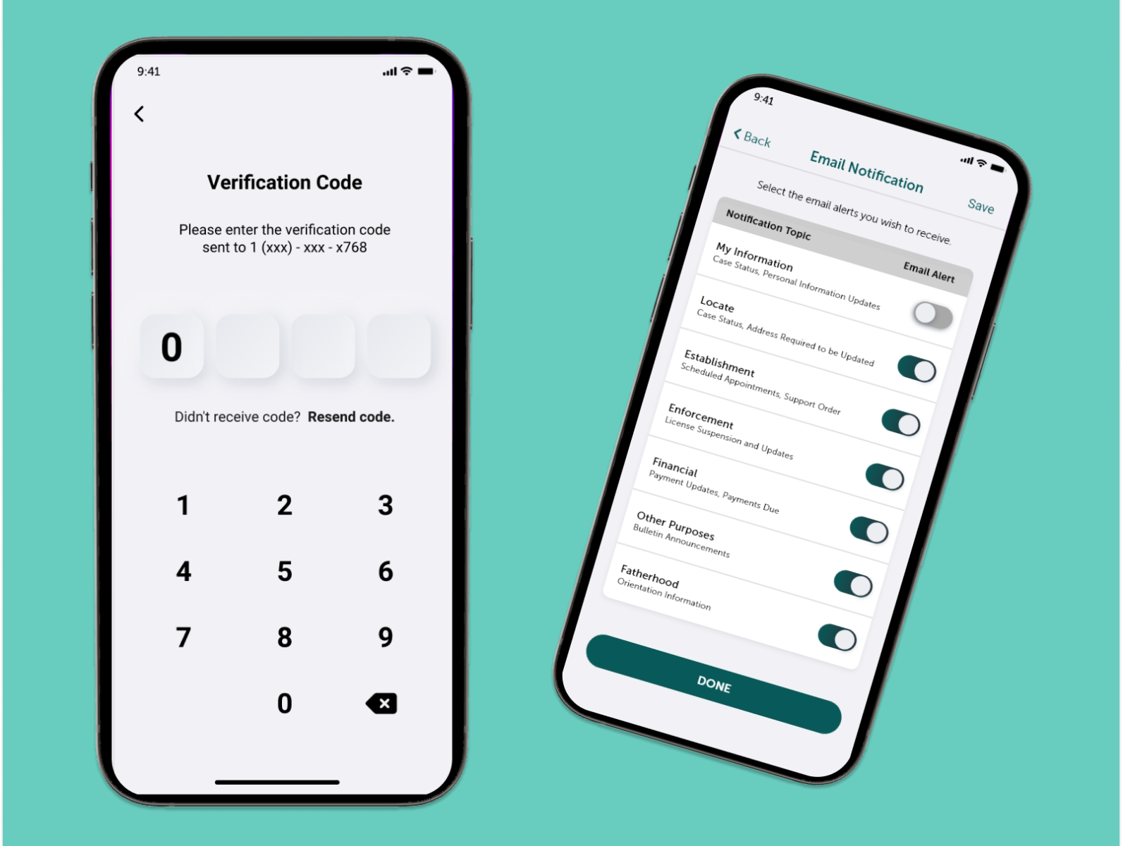Verification screen and email notifications by Christanne on Dribbble
