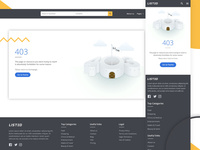 403 Designs on Dribbble