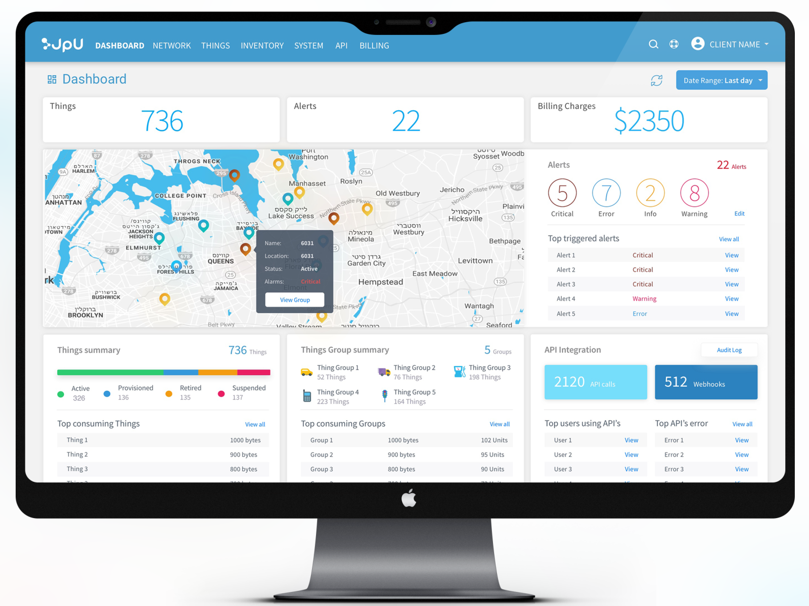 JpU.io by Dror Cohen on Dribbble