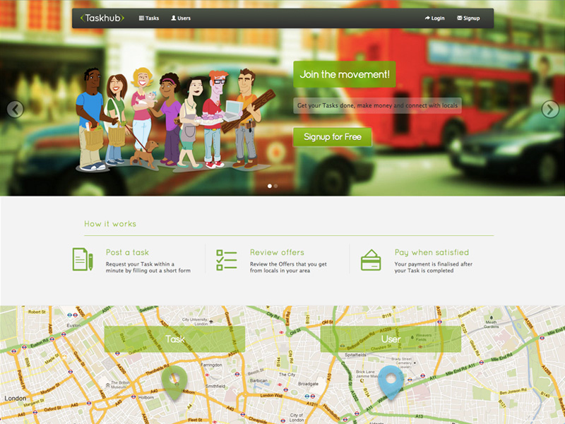 Taskhub by Vesna Planko on Dribbble