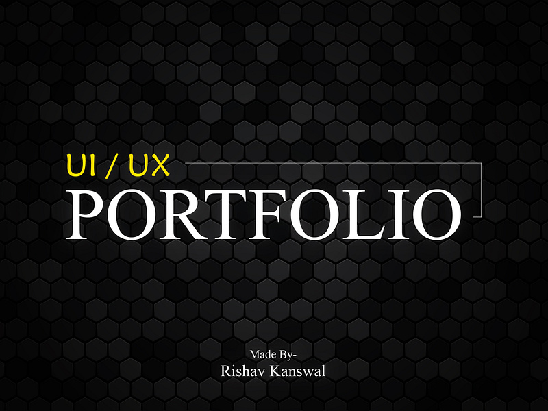 UI UX Portfolio designs, themes, templates and downloadable graphic ...