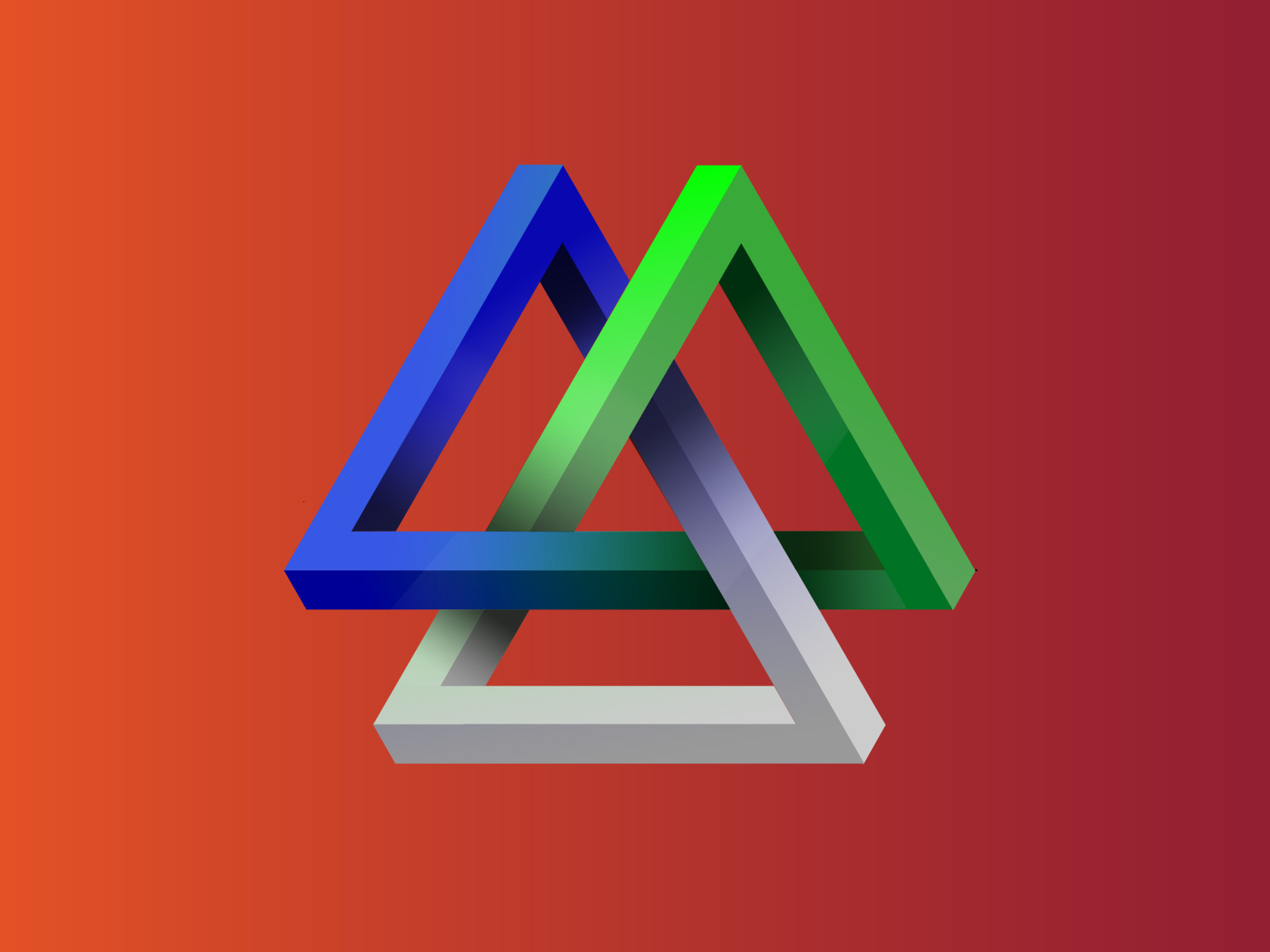 TRIPLE TRIANGLE EFFECT by Artem Stazhynski on Dribbble