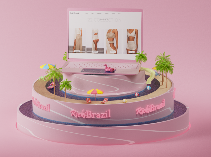 3D Laptop Animation by Nicolemadethat - Nicole Wu on Dribbble