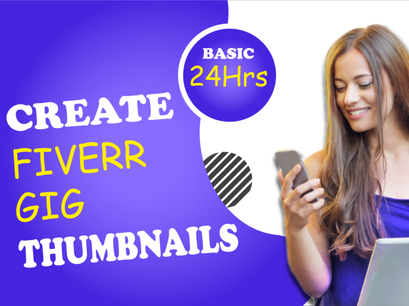 I Am A Fiverr Gig Thumbnail Designer by Thumbnail dude on Dribbble