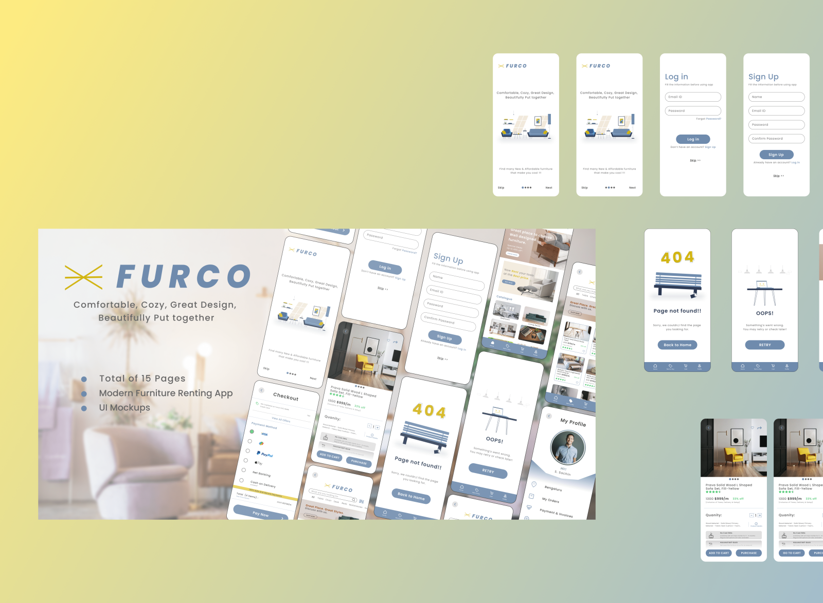 FURCO : A furniture app concept by Sachin Sahoo on Dribbble