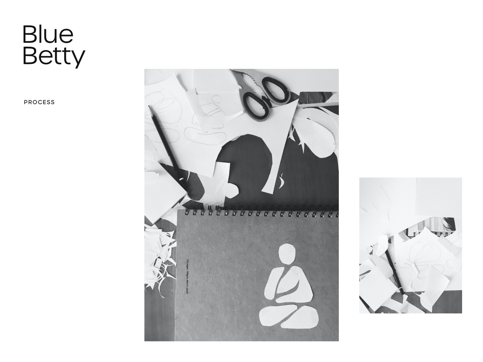 blue betty process by Asya Sheremet on Dribbble