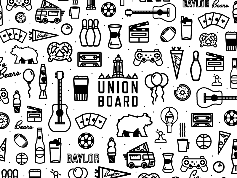 Baylor Union Board by Becca Kaiser on Dribbble