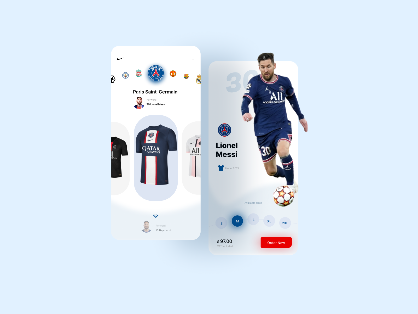 Football Kit Online store by weyinmi UG on Dribbble