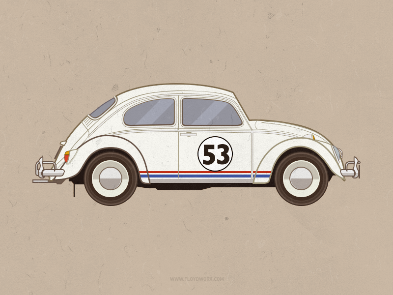Herbie - infographic element by Csaba Gyulai on Dribbble