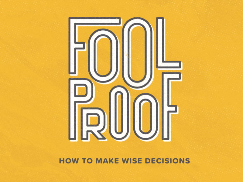 Foolproof by Caleb Crosby on Dribbble