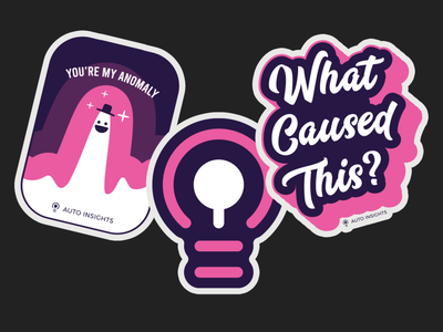 Conference stickers by Jinju Hopkins on Dribbble