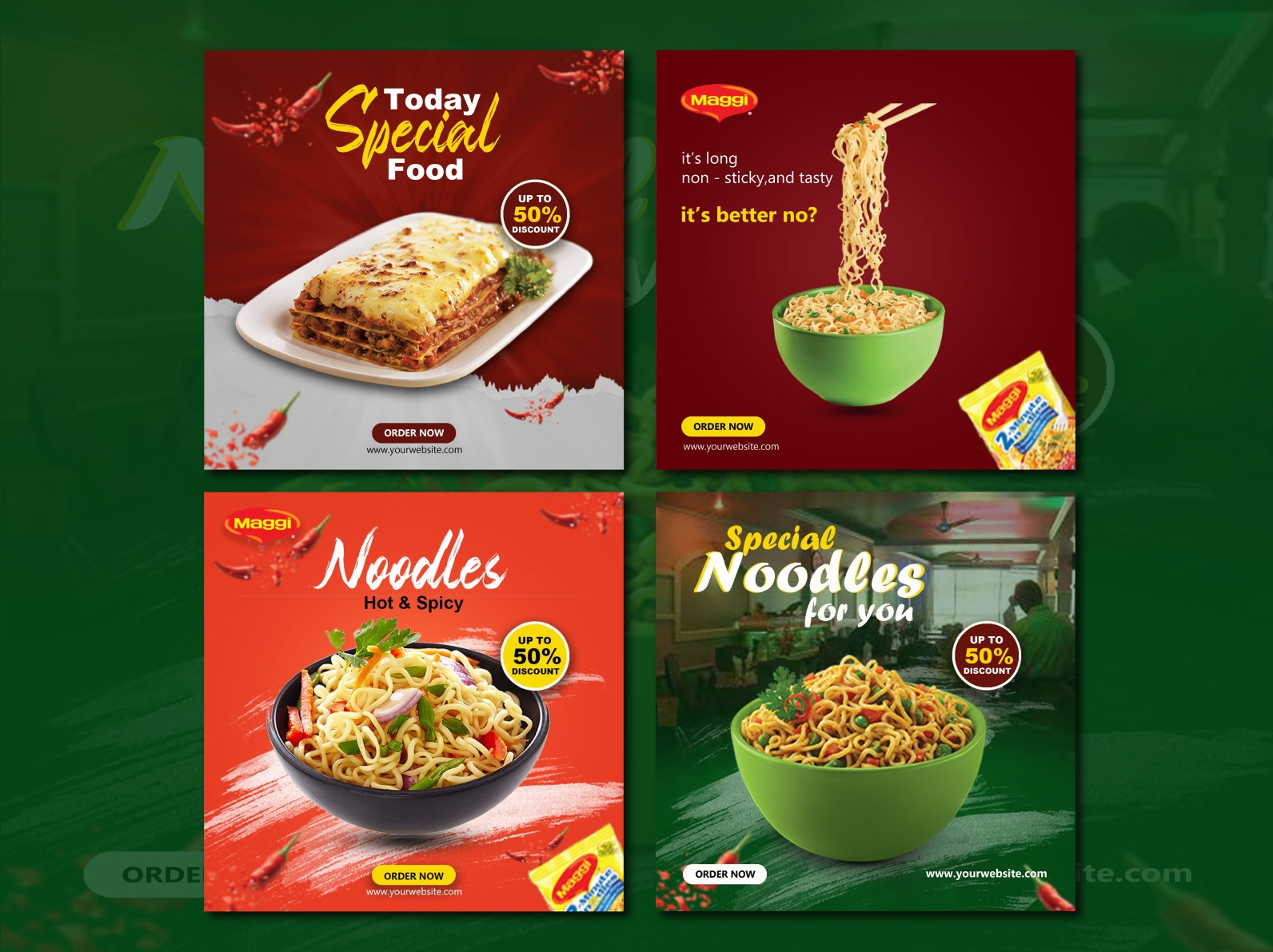 Social Media Ads Design by Abdur Razzak ID: #5264490 on Dribbble