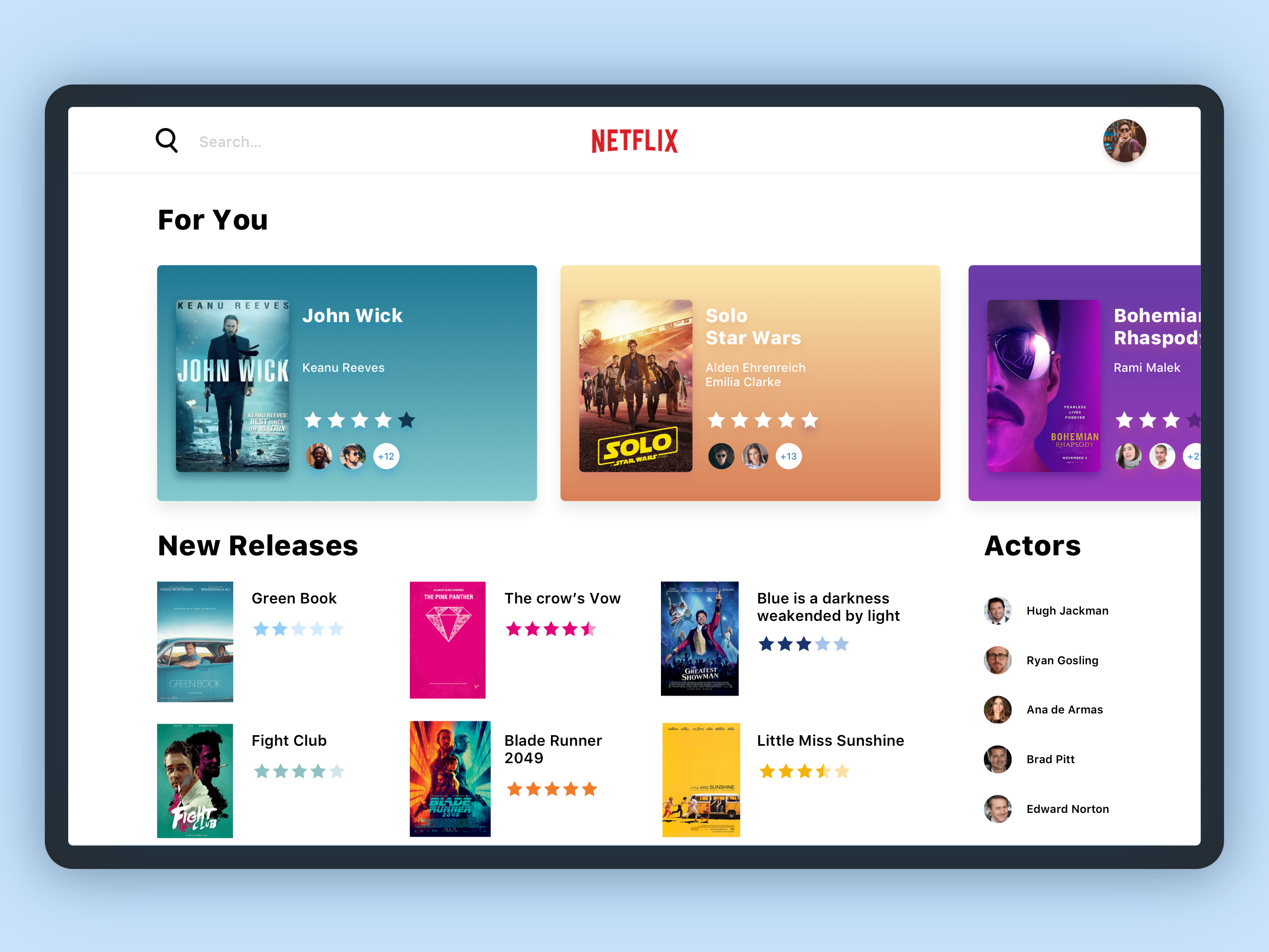 Dribbble - white_netflix.png by Manou