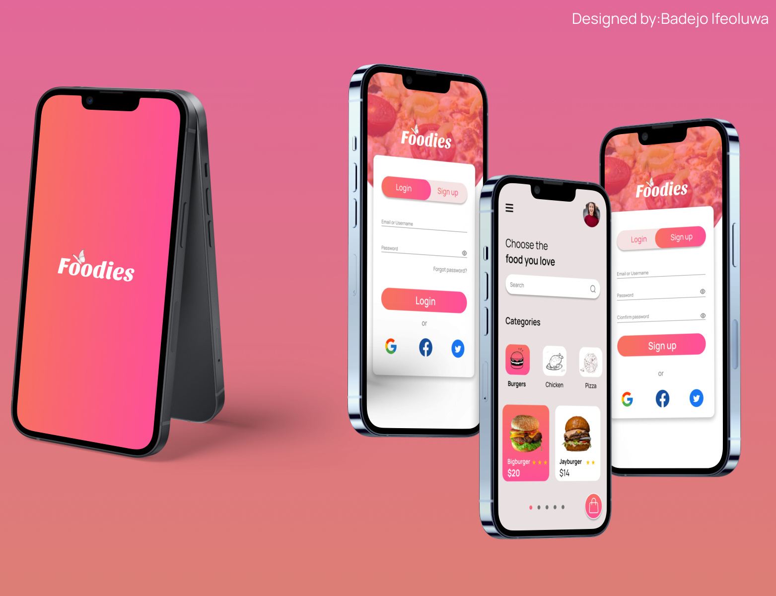 A Food App Design by Badejo Ifeoluwa on Dribbble