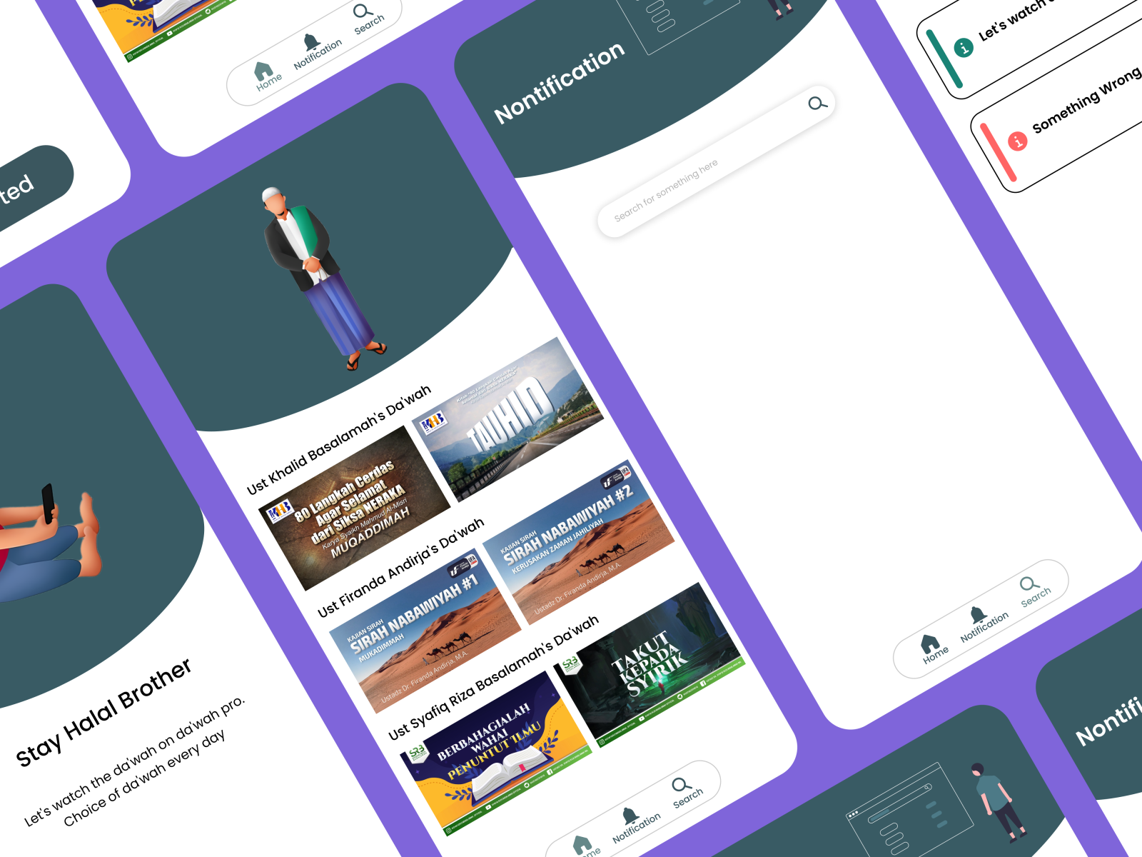 Dakwah Pro by Fadhelb on Dribbble