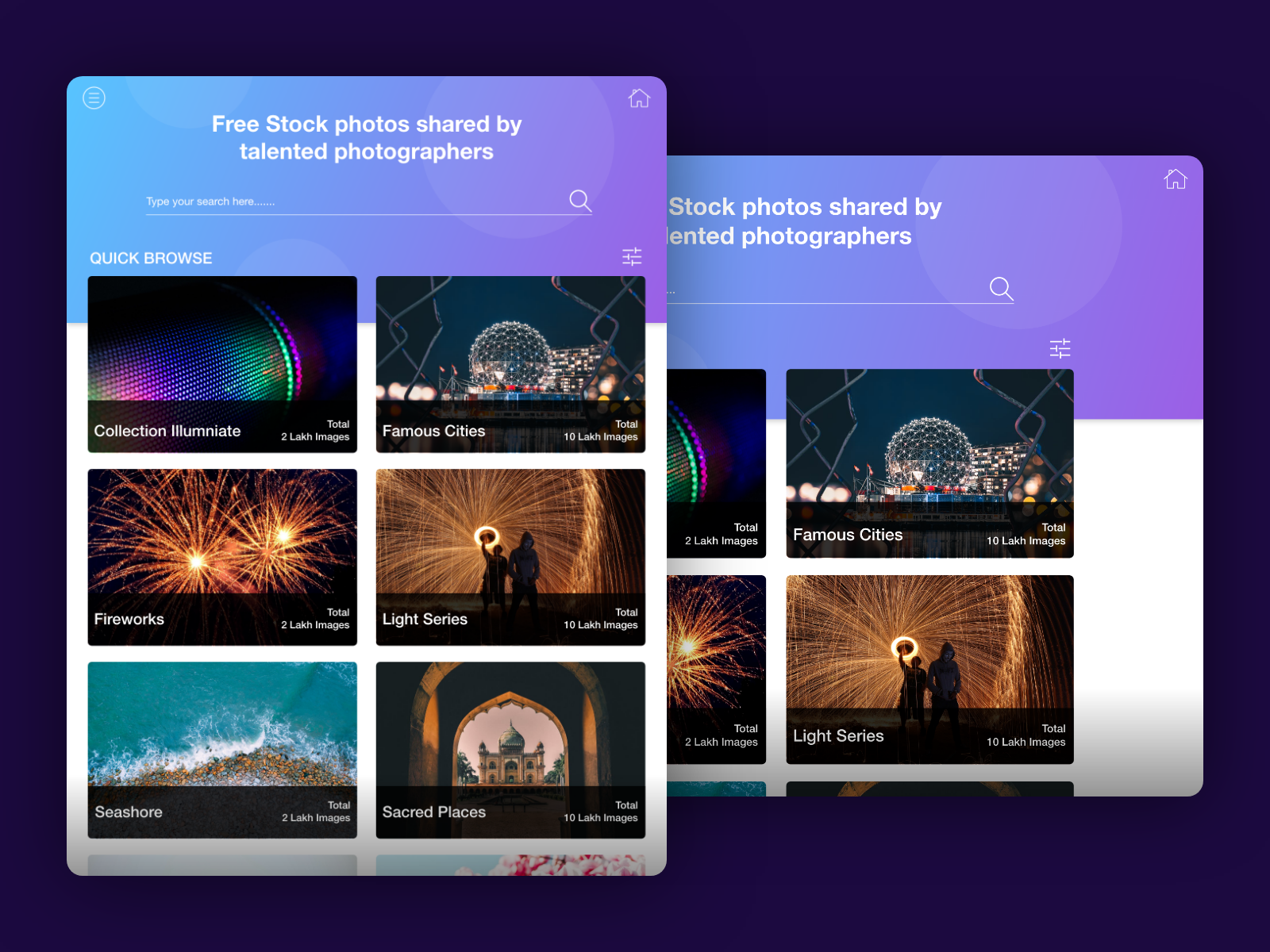 Landing Concept by Jayakrishnan Krishnakumar on Dribbble