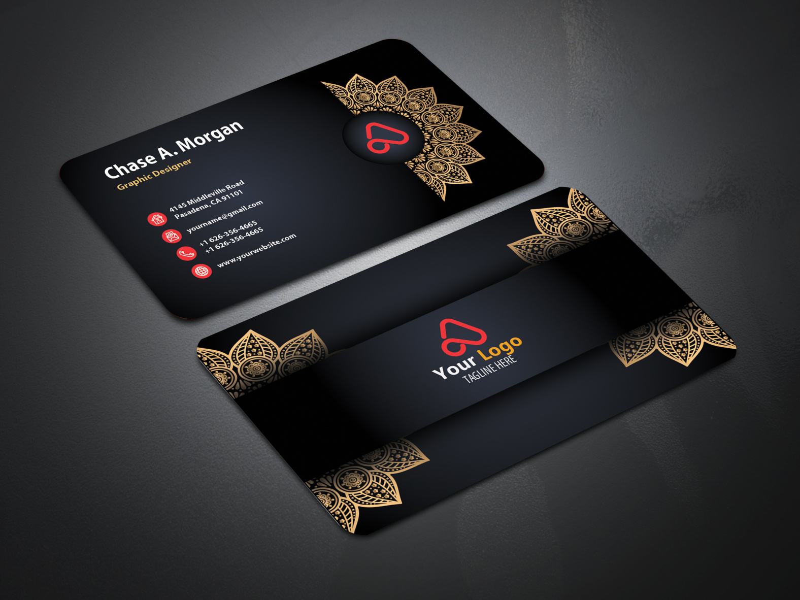 Luxury Business Card by Towhidur Rahman Towhid on Dribbble