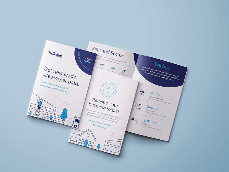 Branded Sales Booklet by Kyle Anthony Miller on Dribbble